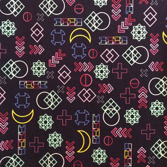 LuLaRoe | Tops | Lularoe Navy Geometric Tunic Top Size Xs | Poshmark